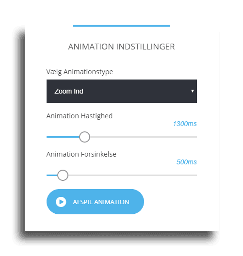 Tilføj Animationer til Billeder og Tekst på din Hjemmeside!