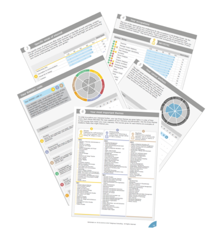 The Bridge Personality klausimynas