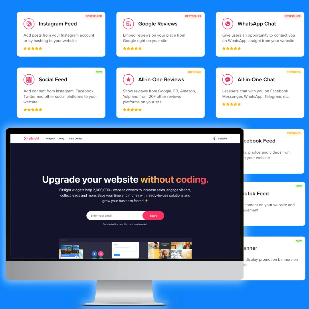 How ElfSight’s Powerful Website Widgets Can Transform Your Website All without Coding!