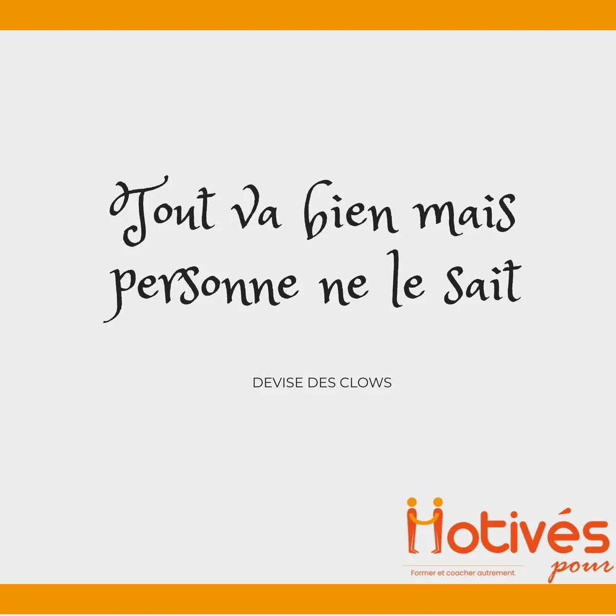 Notre position face aux solutions