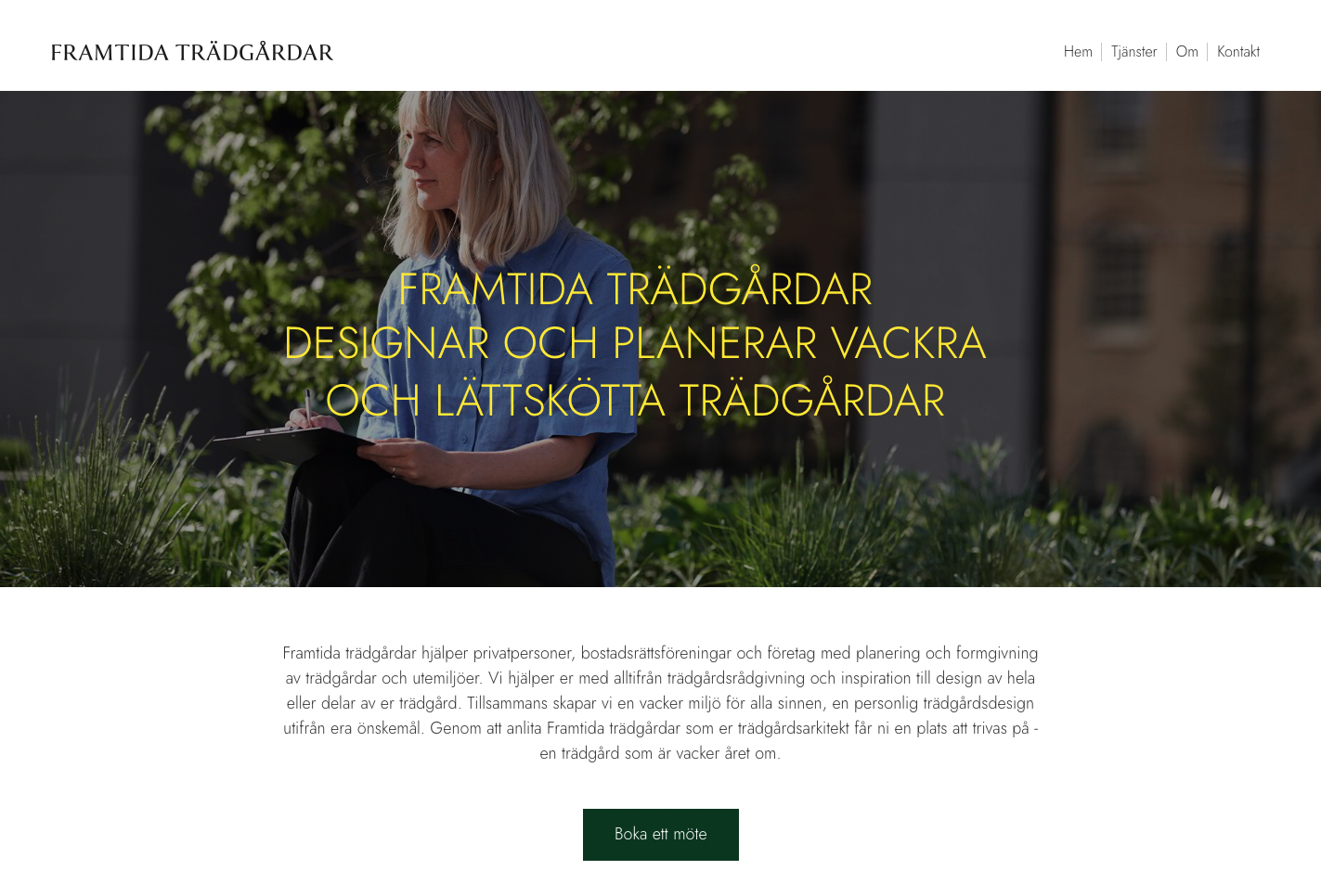 Framtida trädgårdar: Trädgårdsdesign - Vi skapar din drömträdgård