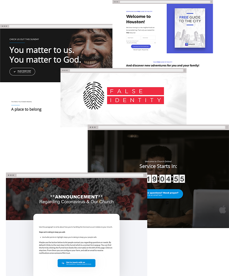 Churchly - Beautiful DIY websites and marketing funnels for churches