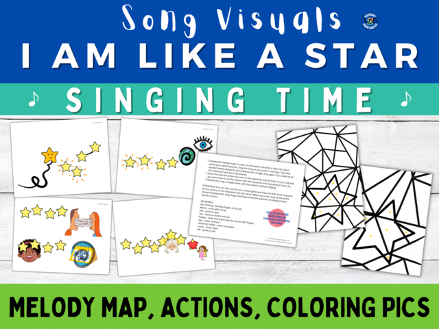 Primary Singing Time: What's a Melody Map? What's a Squiggle Map?