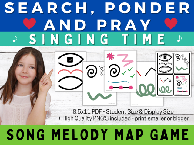 Primary Singing Time: What's a Melody Map? What's a Squiggle Map?