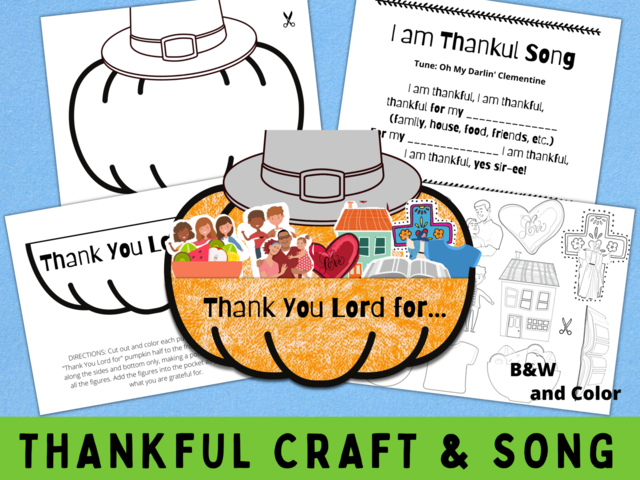 12 Thanksgiving Primary Singing Time Ideas - LDS Primary Printables