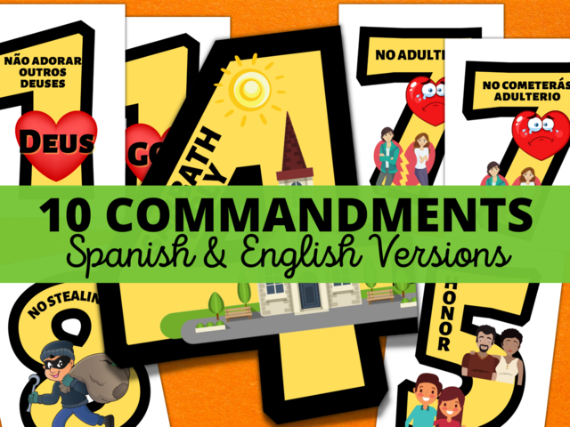 Keep the Commandments Primary Singing Time Ideas