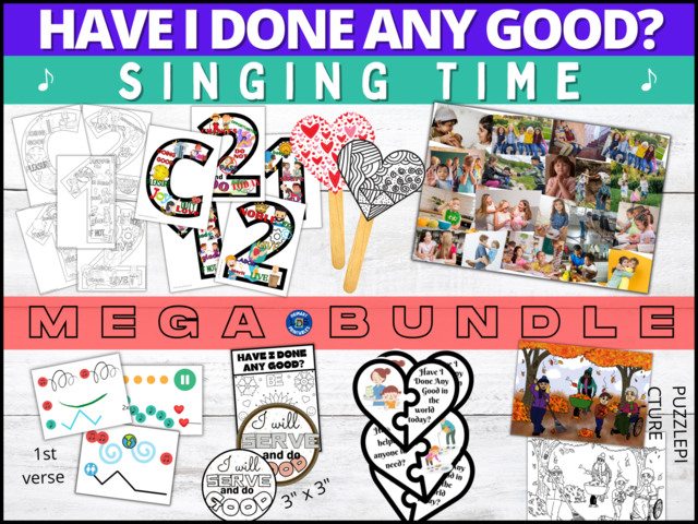 Come Follow Me May 2022 Old Testament Primary Song & Lesson Activities