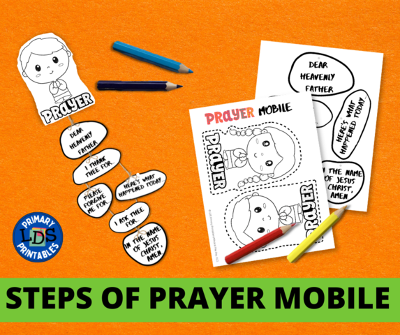 HOW TO PRAY: 5 STEPS OF PRAYER HAND CRAFT FOR KIDS