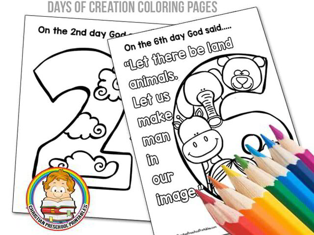 The Creation Bible Story Lesson Activities, Crafts, Songs & Printables ...