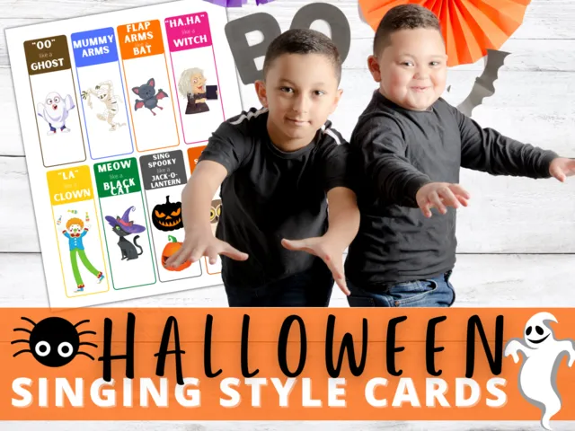 Halloween Primary Singing Time Ideas
