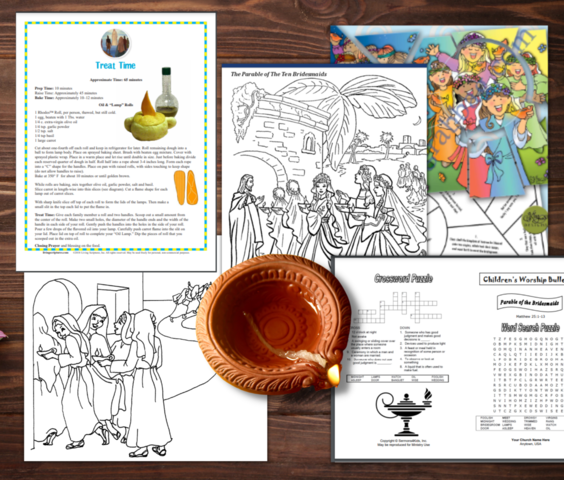 Parable of the Ten Virgins Bible Parable Lessons & Activities for Kids