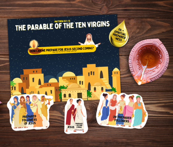 Parable of the Ten Virgins Bible Parable Lessons & Activities for Kids