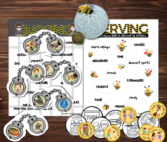 Parable of the Two Sons Bible Parable Lessons & Activities for Kids