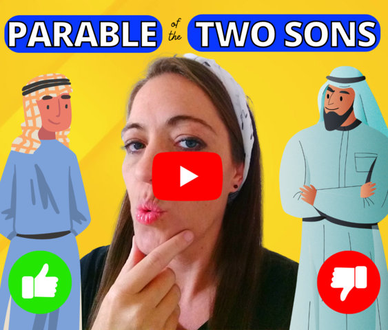 Parable of the Two Sons Bible Parable Lessons & Activities for Kids