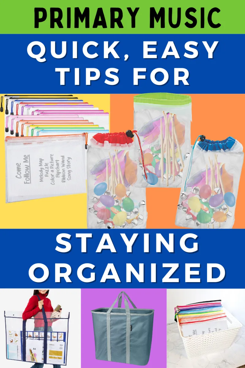 Top Tips for Primary Singing Time Organization
