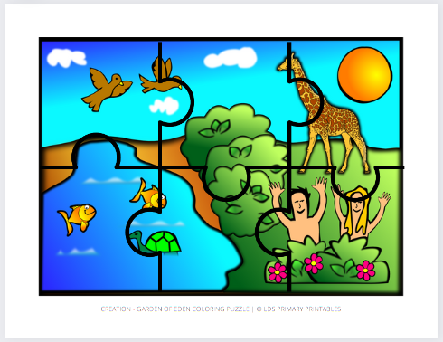 The Creation Bible Story Lesson Activities, Crafts, Songs & Printables ...