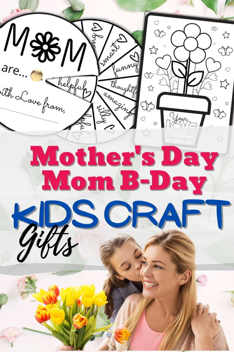 Fathers and Mothers Day Kids DIY Crafts & Gift Ideas