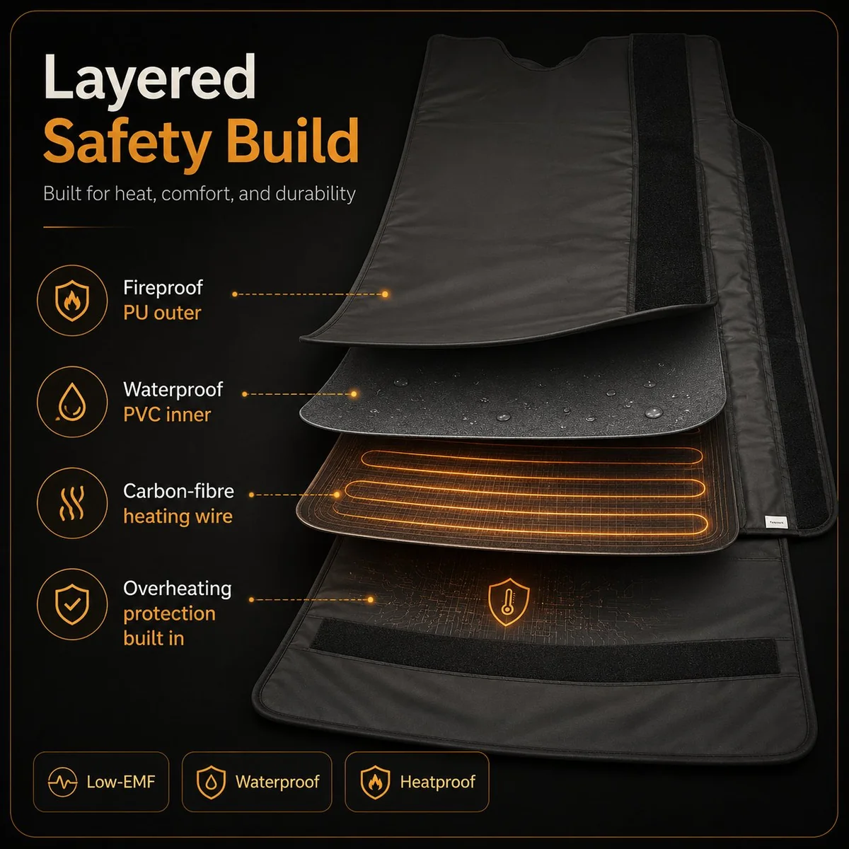 PNEUX Infrared Sauna Blanket | Full-Body Heat Therapy at Home