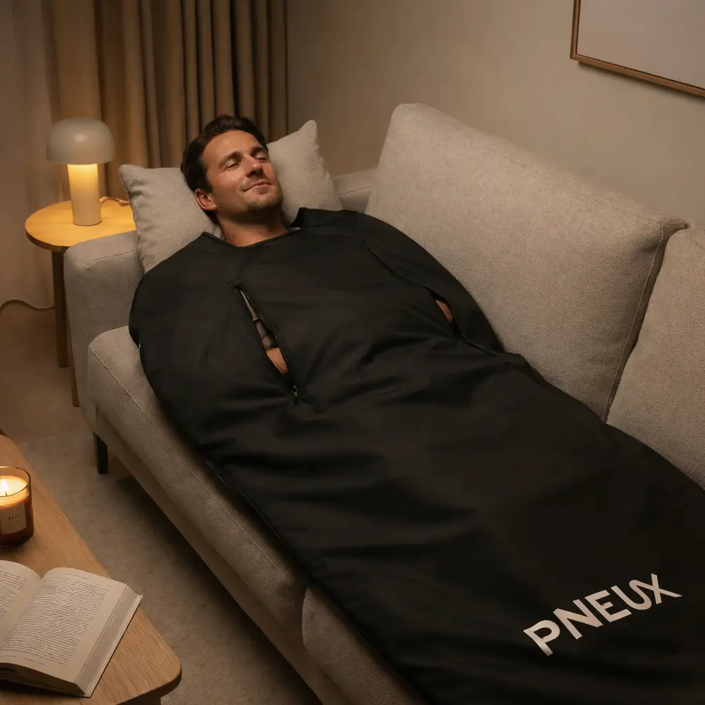How to Use a Sauna Blanket, Step by Step | PNEUX