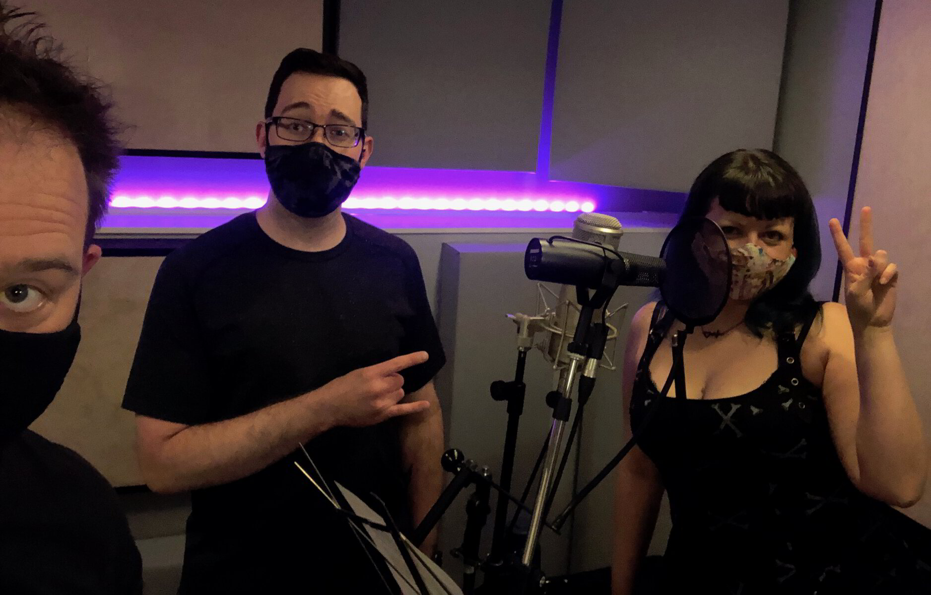 We're in the Studio!