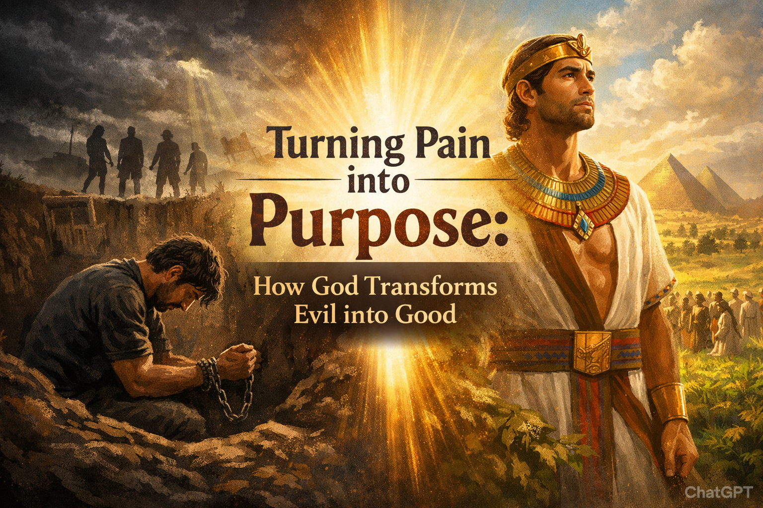 Turning Pain into Purpose: How God Transforms Evil into Good
