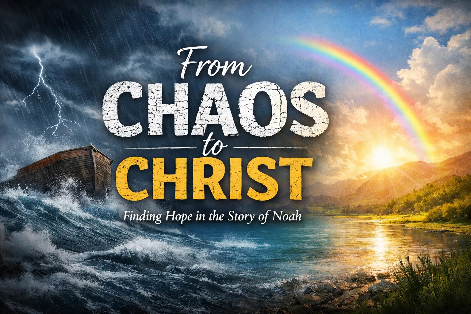 From Chaos to Christ: Finding Hope in the Story of Noah