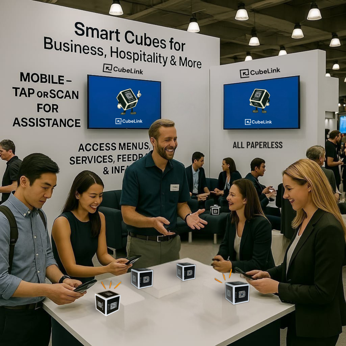 CubeLink - Smart Cubes for Business, Hospitality & More