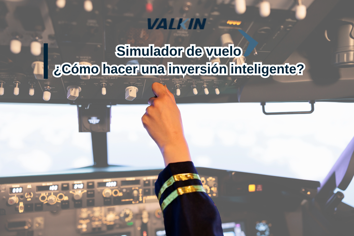 ¿Cuánto cuesta un simulador de vuelo profesional?