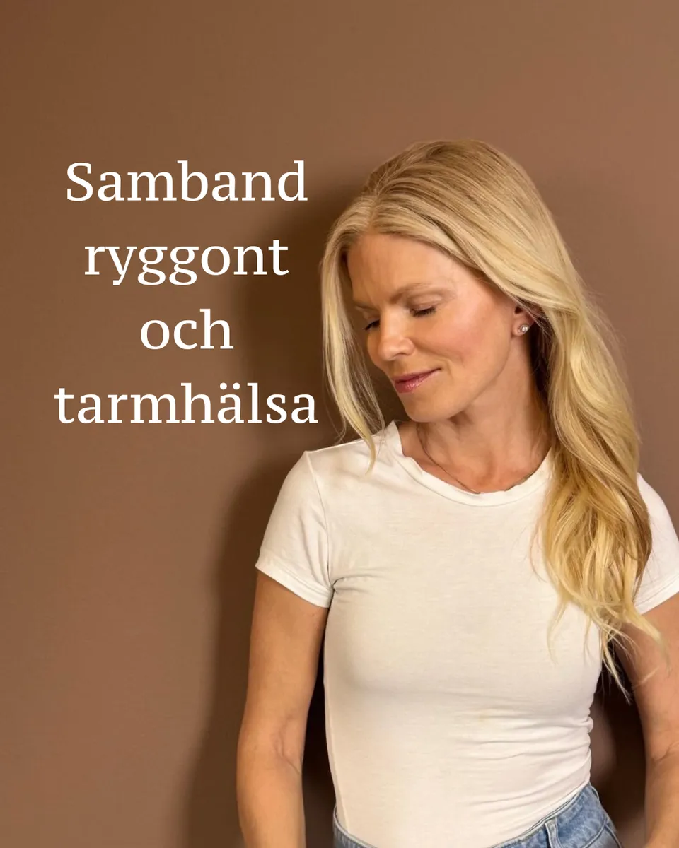 Samband ryggont och tarmhälsa