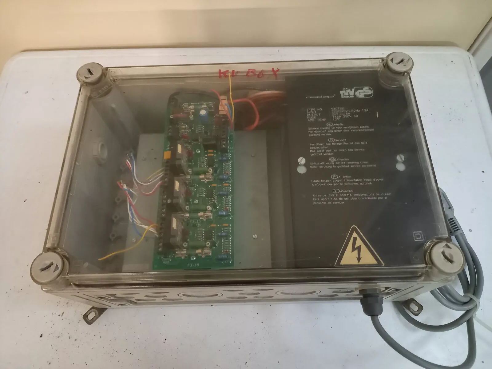 Westfalia Control Panel Nedap