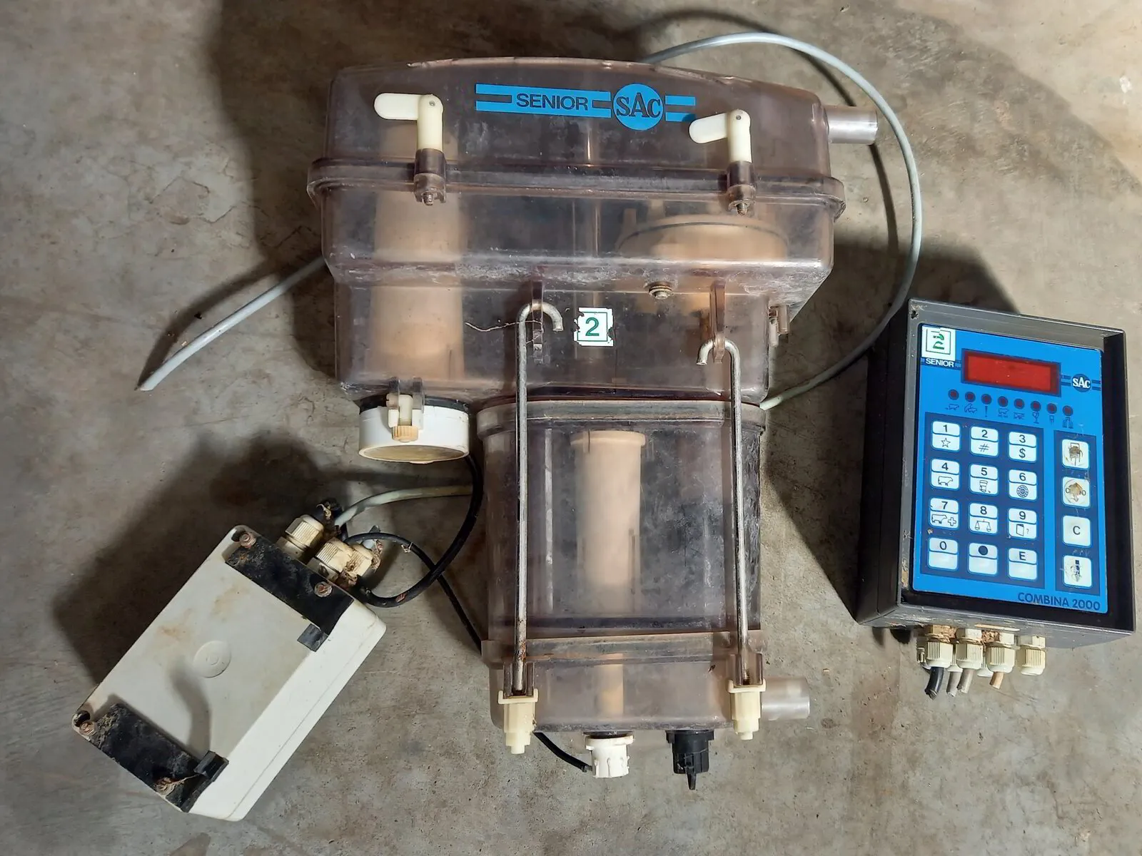 Sac Milk Meter + Control Panel Model 2000