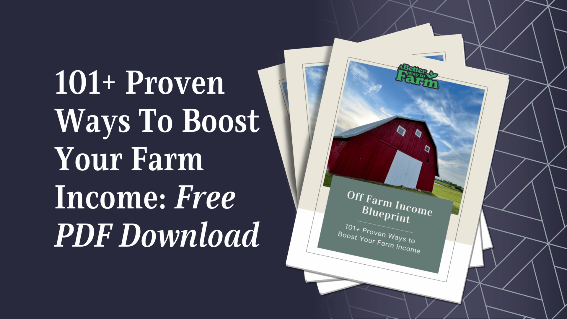 Off-Farm Income Blueprint - FREE PDF Download