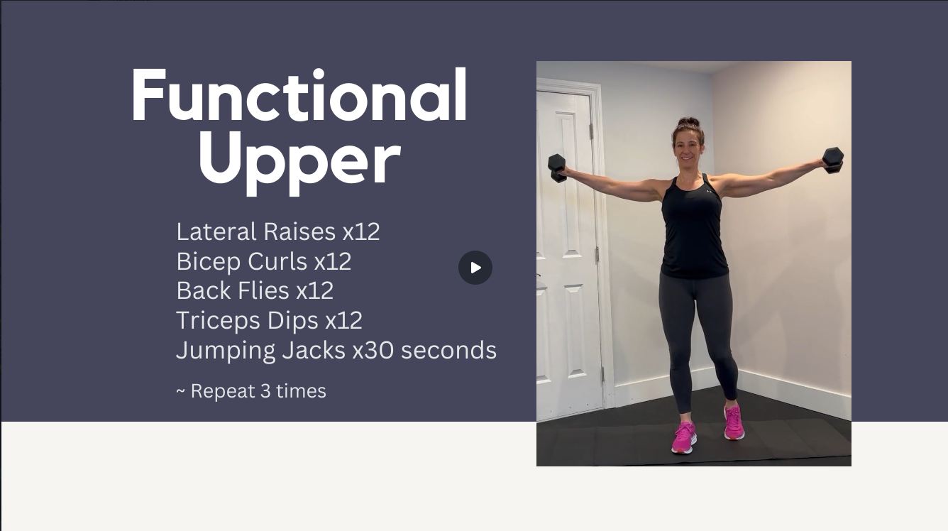 Functional Upper: Workout of the Week
