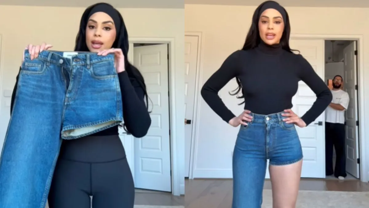 The Rise in One Legged Jeans in Fashion ( Rs 38000)