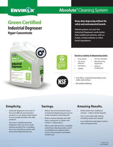 Facility Sourcing Direct | Cleaners and Degreasers