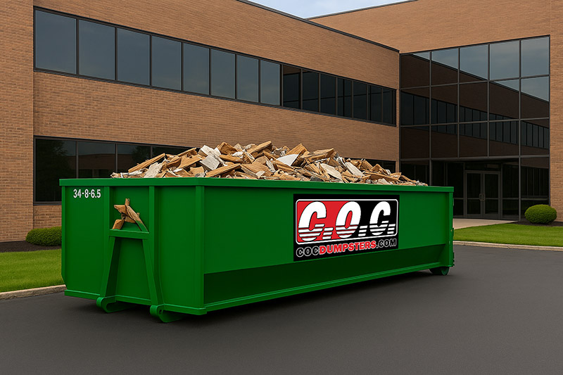 Container rental | COC Dumpsters | Grove City - Residential Dumpster Rental