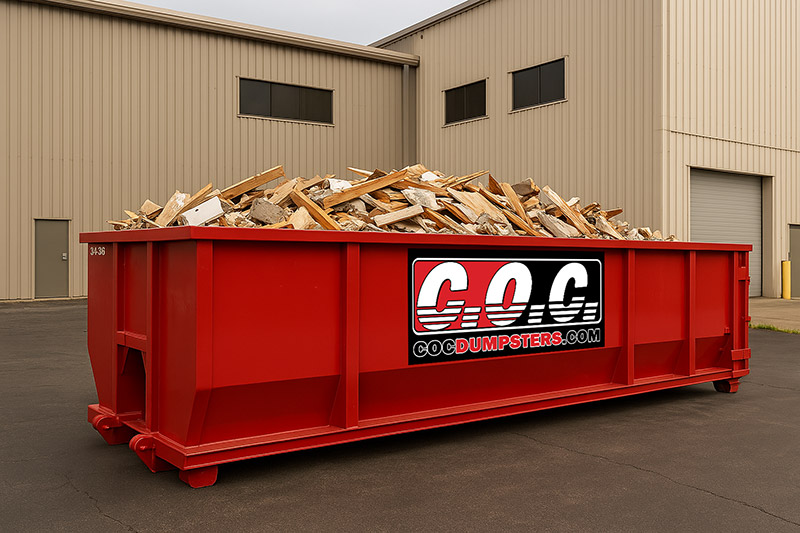Container rental | COC Dumpsters | Grove City Ohio | 20-Yard Dumpster ...