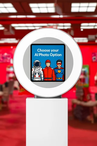 Washington DC AI Photo Booth Rentals | Lucky Shots | AI Photo Booth ...