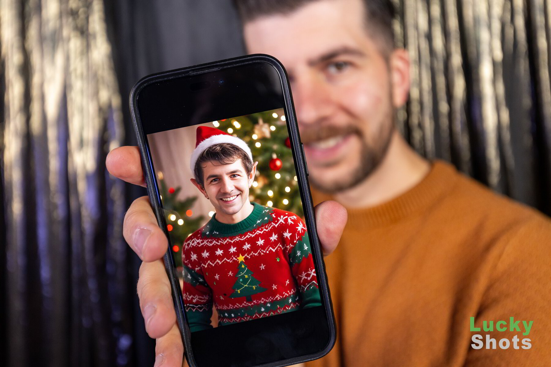 Elf Yourself Photo Booth Rental Experience | Lucky Shots
