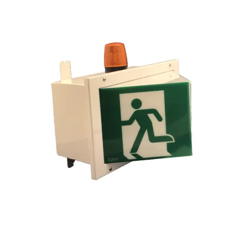 Exit, Downlight and Strobe 32m