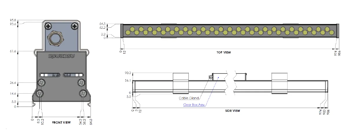 LED Linear Wall Washer