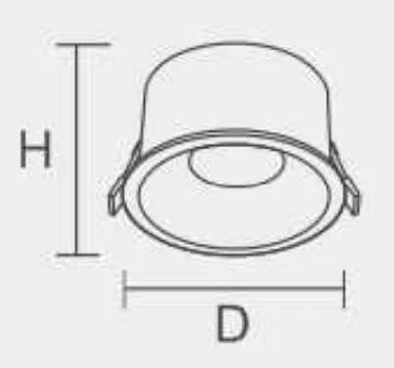 15W Recessed Downlight
