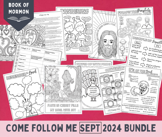 Come Follow Me 2024 Book of Mormon - LDS Resources & Lesson Ideas (July ...