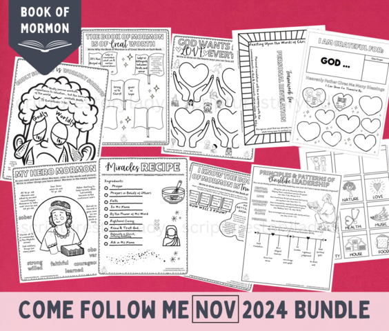 Come Follow Me 2024 Book of Mormon - LDS Resources & Lesson Ideas (July ...