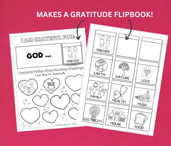LDS Blessings Gratitude Thankful Lesson Ideas, Activities, Crafts ...