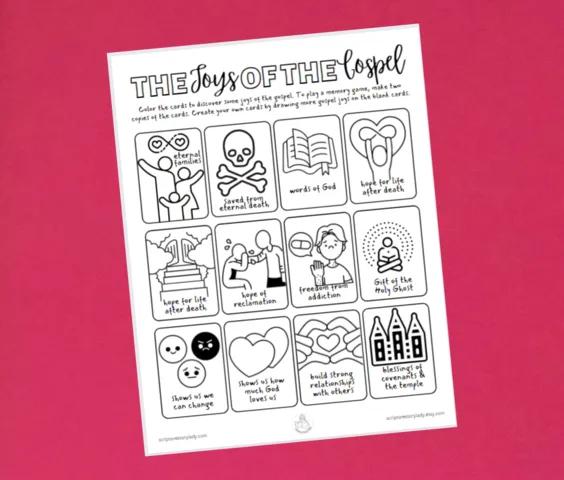 LDS Blessings Gratitude Thankful Lesson Ideas, Activities, Crafts ...
