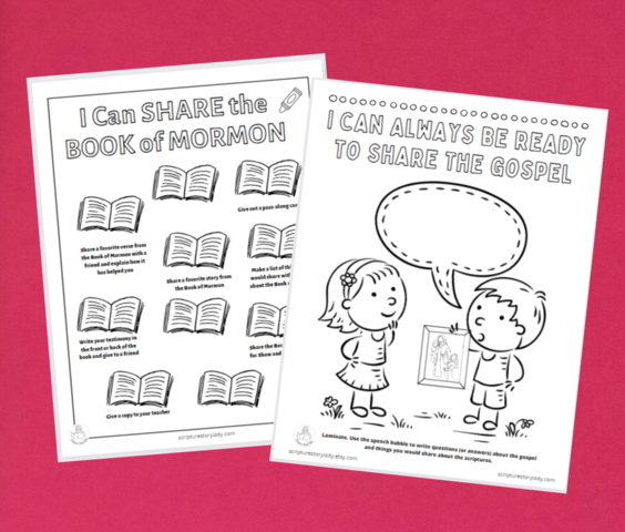 Missionary Work Sharing Gospel Lesson Ideas, Activities, Crafts ...