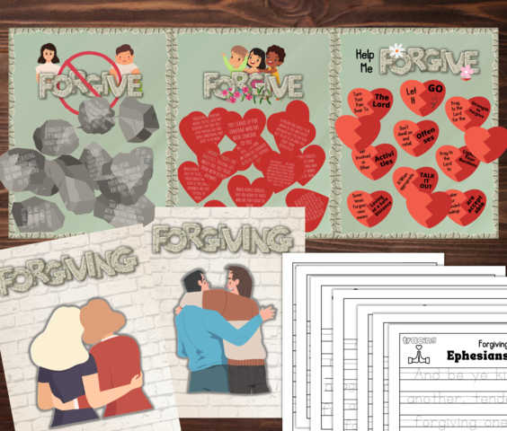 Forgiving Forgiveness Lesson Ideas, Activities, Crafts & Resources for Kids
