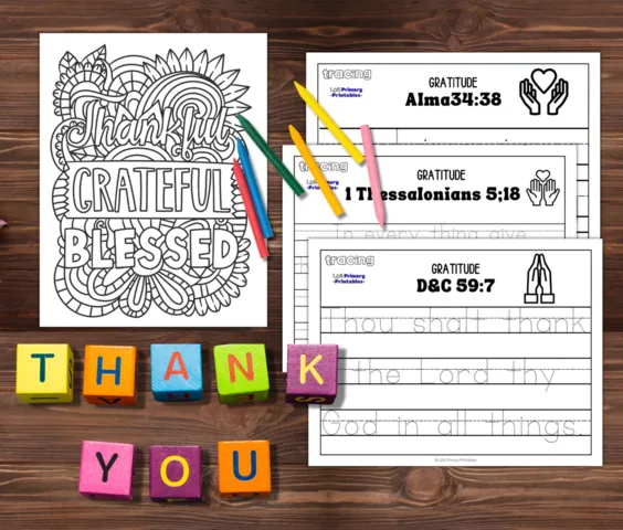 Gratitude, Thankfulness, Blessings Lesson Resource Ideas & Activities ...