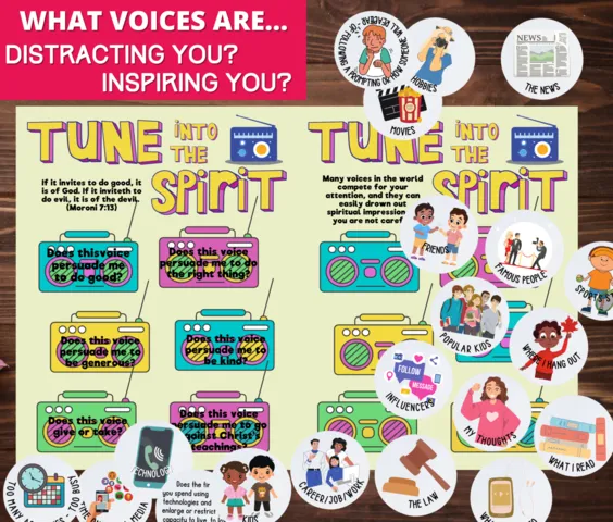 Holy Ghost Lesson Resource Ideas & Activities (Come Follow Me Families ...